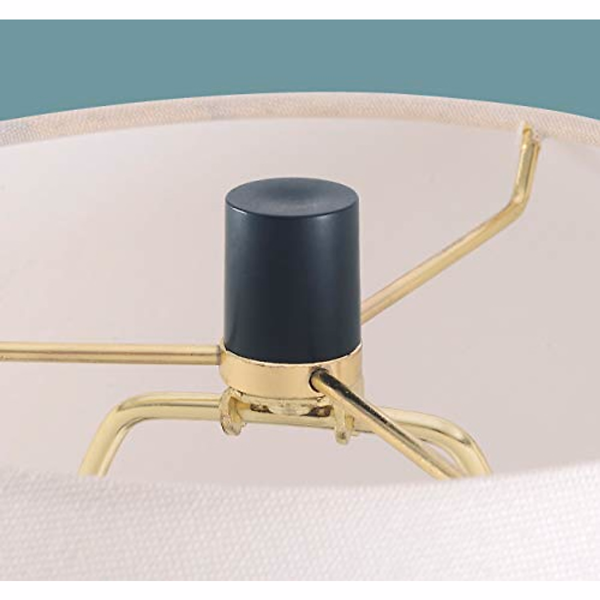 Kenroy Home 32055WDG Cole Table Lamps, Medium, Wood Grain