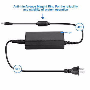 AC/DC Adapter Compatible with Zebra Thermal Label Printer GK420Power Supply Cord Cable Charger Mian PSU
