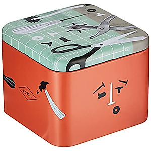 Fossil Men's Minimalist Quartz Stainless Steel Three-Hand Watch, Color: Black (Model: FS5308)