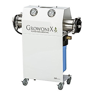 GROWONIX GX1000-KDF 1000 Gallon Per Day Reverse Osmosis System Ultra High Flow Rate Water Purification Filter for Hydroponics Gardening Growing Drinking H20 Coffee Point of use On Demand Purifier