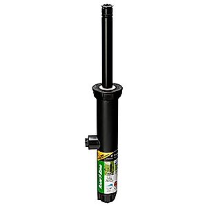 Rain Bird 1806APPRS Pressure Regulating (PRS) Professional Pop-Up Sprinkler, Adjustable 0° - 360° Pattern, 8' - 15' Spray Distance, 6" Pop-up Height, Black