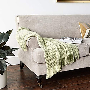 Brielle Winding Wave Throw, Sage