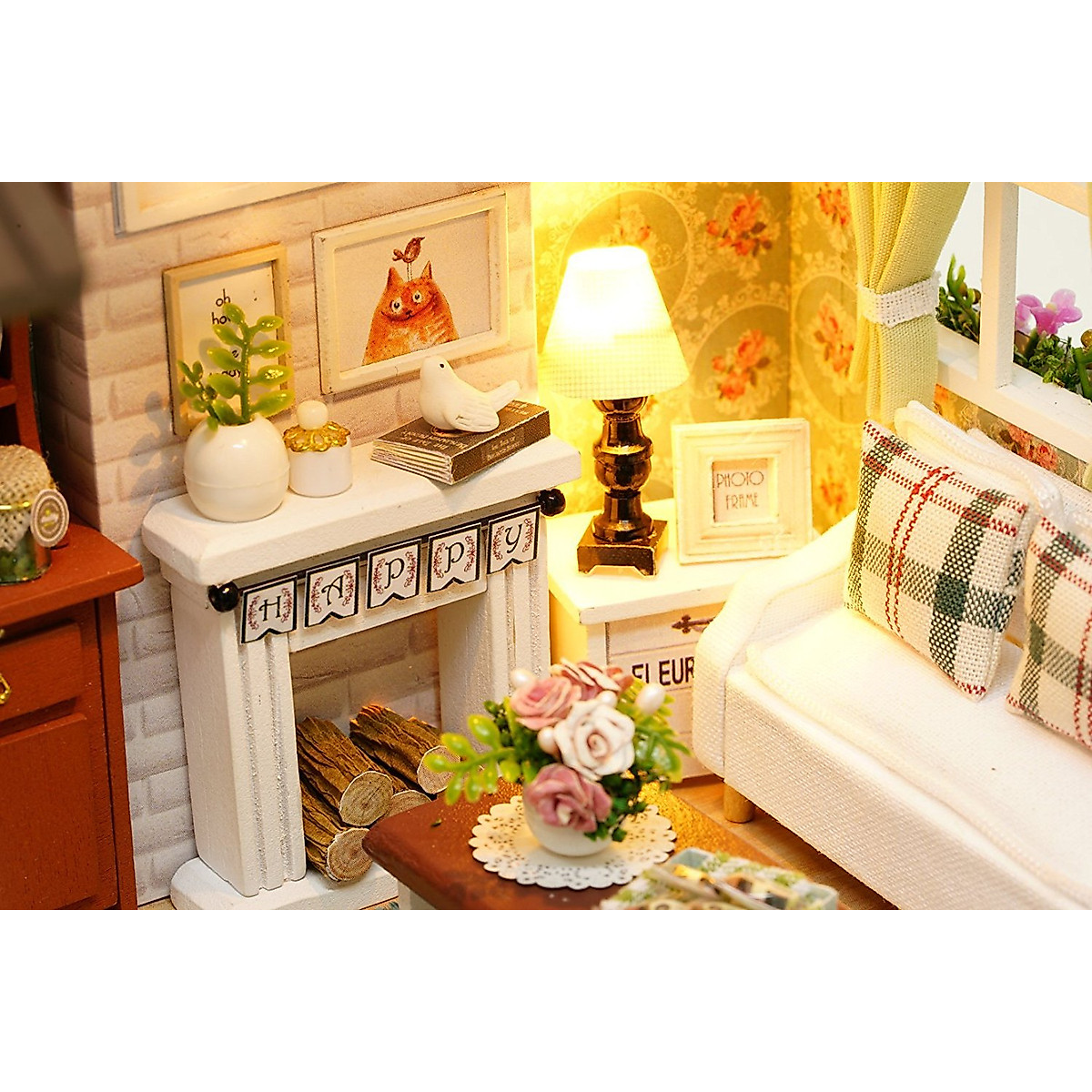 DIY Miniature Dollhouse Kit with Music Box Rylai 3D Puzzle Challenge for Adult Kids Z008