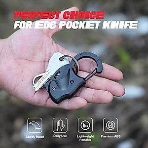 Christmas Stocking Stuffers Gifts for Men Dad Brother, Small Pocket Knife, Keychain, EDC Gadgets for Everyday Carry, Gifts Idea for Men, Unique Gifts for Camping Fishing Hiking, Dad Stocking Stuffers