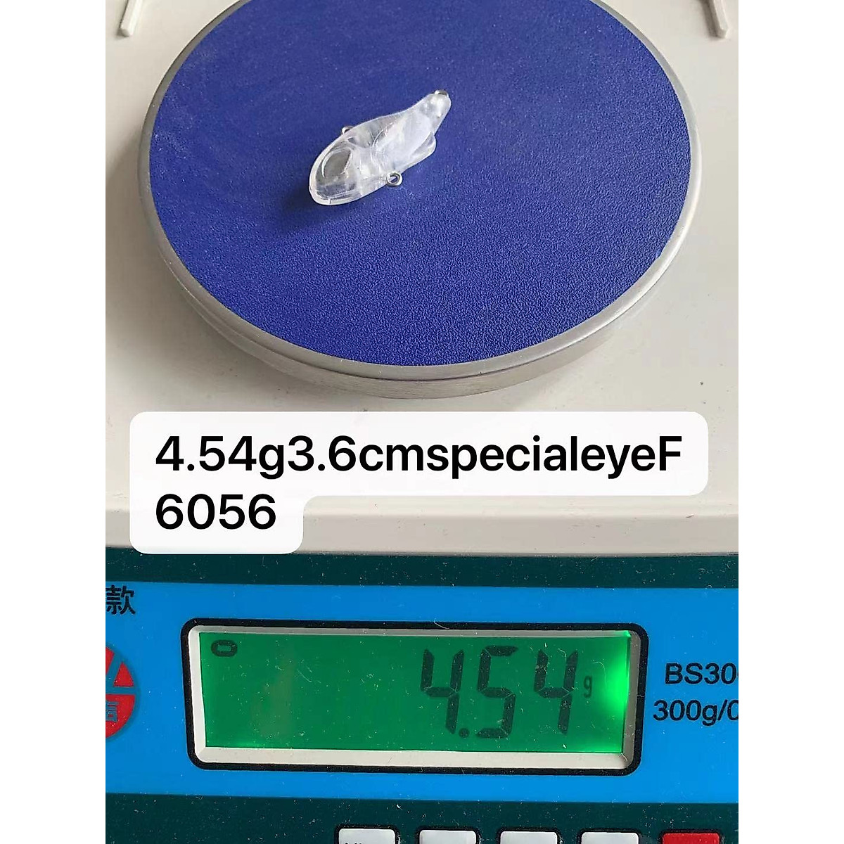 Free Eye 10PC Fishing Unpainted VIB Lure Blanks 36mm 4.5g Simulation Popperbait Topwater Freshwater Lipless Clear Hard Trout Salmon Artificial Bait