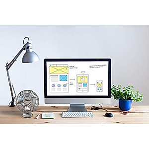 HUNTER 90506z Personal Retro USB Fan, 1 Speed Setting, 70 Degree Tilt Angle, 4" inch, Brushed Nickel