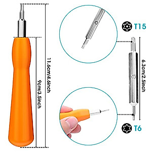 Doorbell Screwdriver Replacement,Double-ended Screwdriver for Doorbell Replacement Bit Fit for All Doorbells include Video Doorbell, Video Doorbell 2, Pro and Elite