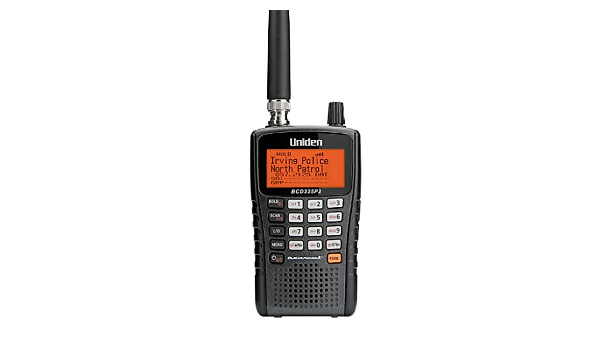 Uniden BCD325P2 Handheld Scanner: 25,000 Channels & Location-Based Scanning