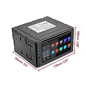 Double-Din-Car-Stereo-with-CD/DVD-Player,6.2 Inch Car Radio with Bluetooth Navigation Touch Screen Mirror Link EZoneTronics 6.2 inch Capacitive Touch Screen ezone-2062