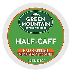 Green Mountain Coffee Half-Caff 48 K-Cups for Keurig Brewers (Packaging May Vary)