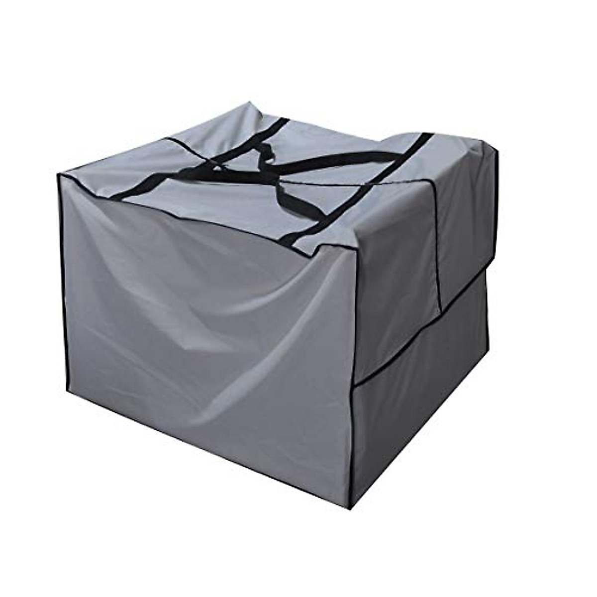 acoveritt Outdoor Square Cushion Storage Bag, Protective Zippered Storage Bags with Handles, 32''L x 32''W x 24''H