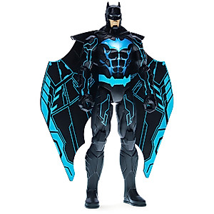 DC Comics Batman Bat-Tech 12-inch Deluxe Action Figure with Expanding Wings, Lights and Over 20 Sounds, Kids Toys for Boys
