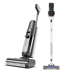 Tineco Floor ONE S5 PRO 2 Cordless Wet Dry Vacuum Smart Hardwood Floor Cleaner & Tineco Pure ONE S15 Essentials Smart Cordless Vacuum Cleaner