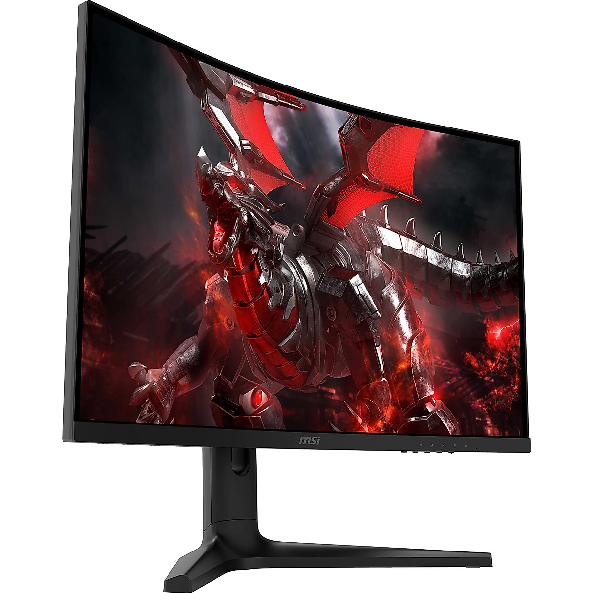 MSI G271C, 27" Gaming Monitor, 1920 x 1080 (FHD), VA, 165Hz, FreeSync Premium, HDMI, Displayport, Tilt