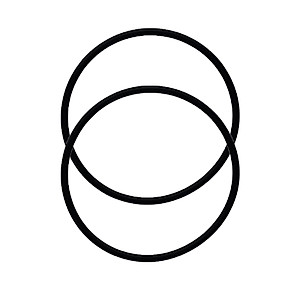 SimPure DB10P and DB20P (Not for DB10/DB20 & DB10C) O Ring Replacements, Seals, Gaskets, Whole House Water Filter Housing Standard BB 10"X4.5", 20"X4.5" (2 Pack)