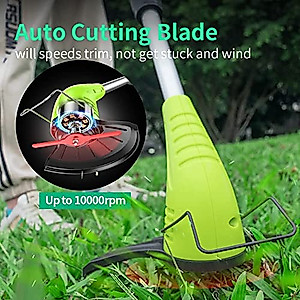 Tool Part for String Trimmer Head Blades Replace 24 PC Plastic Cutter Blades Replacement for Cordless Grass Trimmer