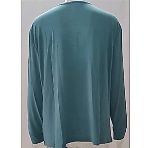 Mayntop Womens Tops Shirt Long Sleeve Big Flower Daisy Graphic Print Pattern Boho V-Neck Zipper Plus Size Loose Blouse(H Purple,M)