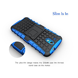 HTC Desire 526 Grenade Combat Case by ElBolt - Purple with Free HD Screen Protector