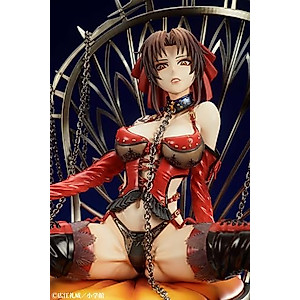MediCos Black Lagoon: Revy (20th Anniversary Ver.) 1:7 Scale PVC Figure,Multicolor