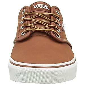 Vans Men's Atwood Leather Shoes 8.5 M, Brown Marshmallow