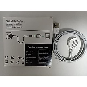 Upgrade Watch Charger 5.0 ft /1.5 m for iWatch Portable Wireless Charging Cable Compatible with Apple Watch Series SE/8/7/6/5/4/3/2/1