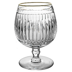 Waterford Crystal Hanover Gold Brandy Glass