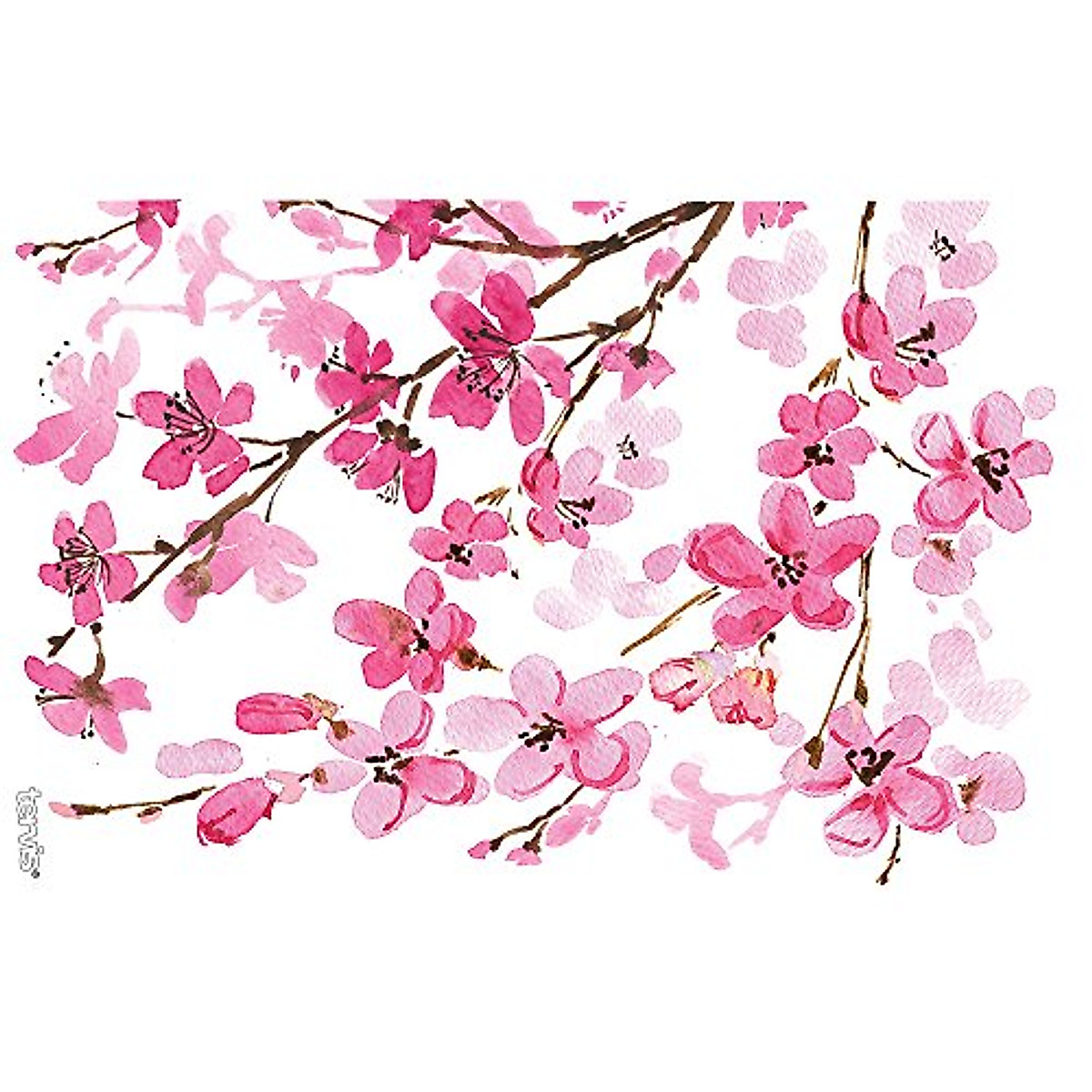 Japanese Cherry Blossom 16 oz Tumbler with Lid