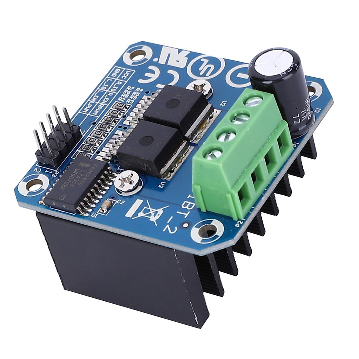Motor Drive Module High-Power Driver for Smart Car 43A Electric Components, H-Bridge Driver Circuit with Stable Performance