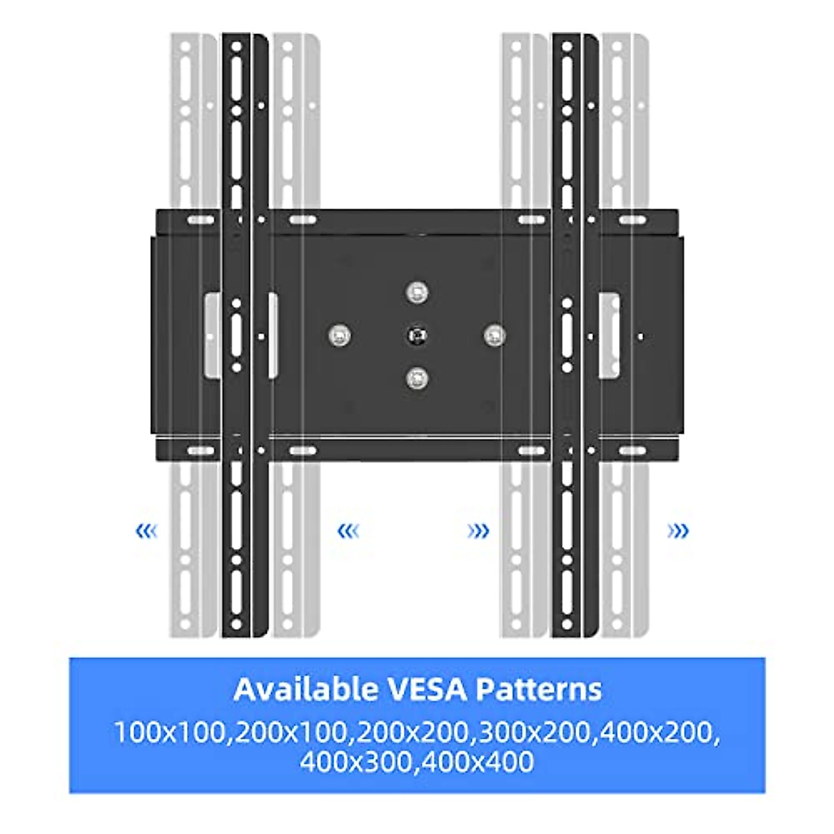 suptek Rotating Mobile TV Cart for 26-55 inch TV Holds up to 110lbs, Heavy-Duty Floor Stand Base for Live Stream Video Conferencing Tiktok YouTube Zoom(XZ-05)
