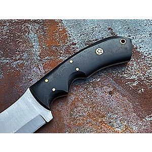 Custom Handmade High Carbon 11 Inch Tracker Knife Tactical Knife EDC Micarta Handle