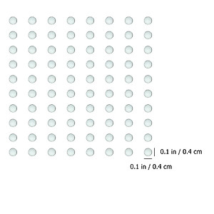 1 Pack Experimental Glass Beads Soda Lime Glass Beads Soda Glass Beads High Precision Glass Bead Round Clear Glass Ball Round Glass Beads High Precision Experimental Supply Mix Set