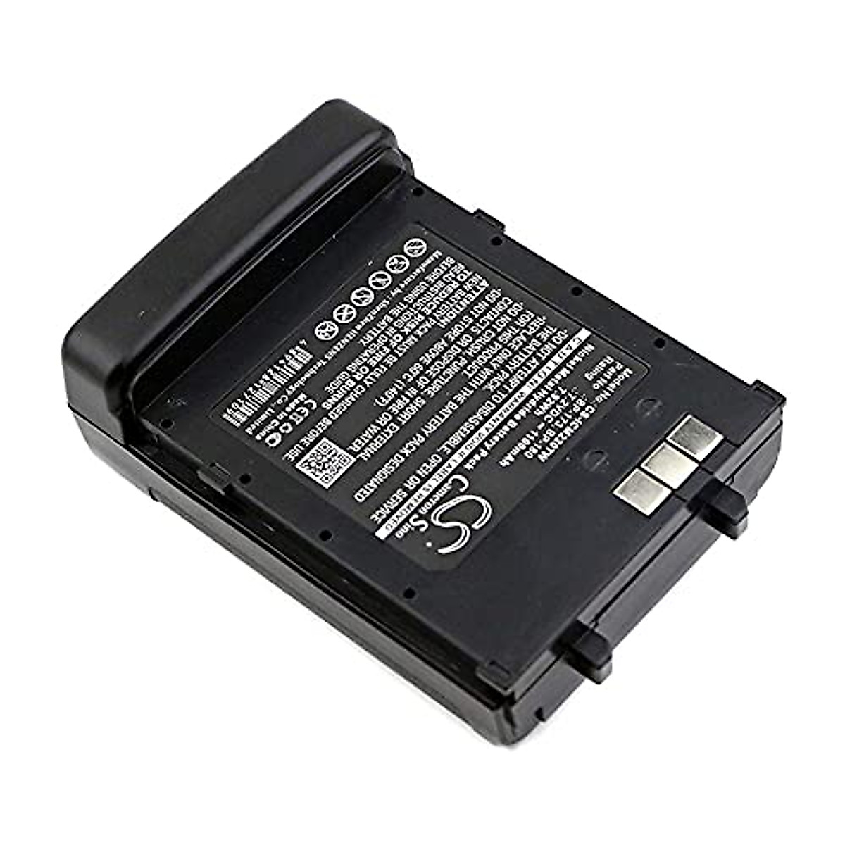 Replacement Battery for IC-T7 IC-T22IC-T22A IC-T22E IC-W31 IC-W31E IC-W32 IC-W32A IC-W32E IC-T42 IC-T42A IC-T42E IC-Z1, fits Part no BP-173 BP-180