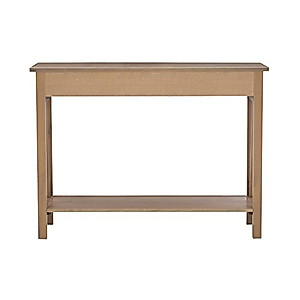 Linon Titian Driftwood Console Table, 42"W x 13.98"D X 30.7"H