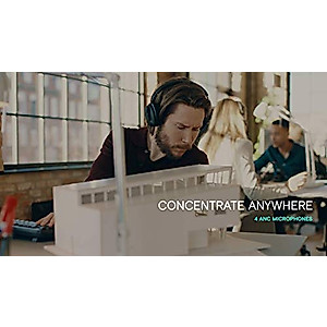 EPOS | SENNHEISER Adapt 563 (1000208) - Dual-Sided, Dual-Connectivity, Wireless, Bluetooth, Active Noise Canceling On-Ear Headset | Discreet Foldable Boom Mic | UC Optimized (Black)