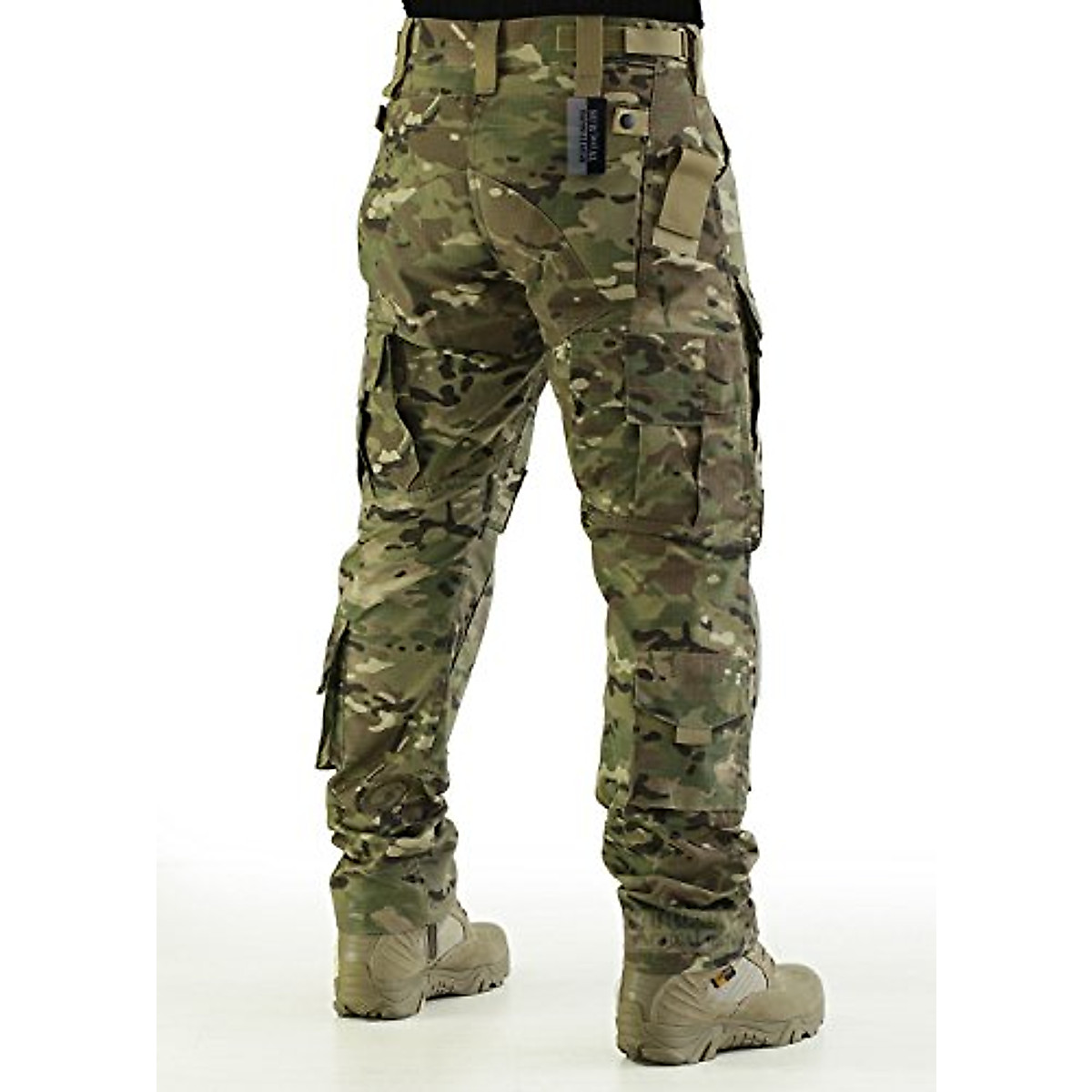 ZAPT Tactical Pants Molle Ripstop Combat Trousers Hunting Army Camo Multicam Black Pants for Men (Multicam Camo, M)