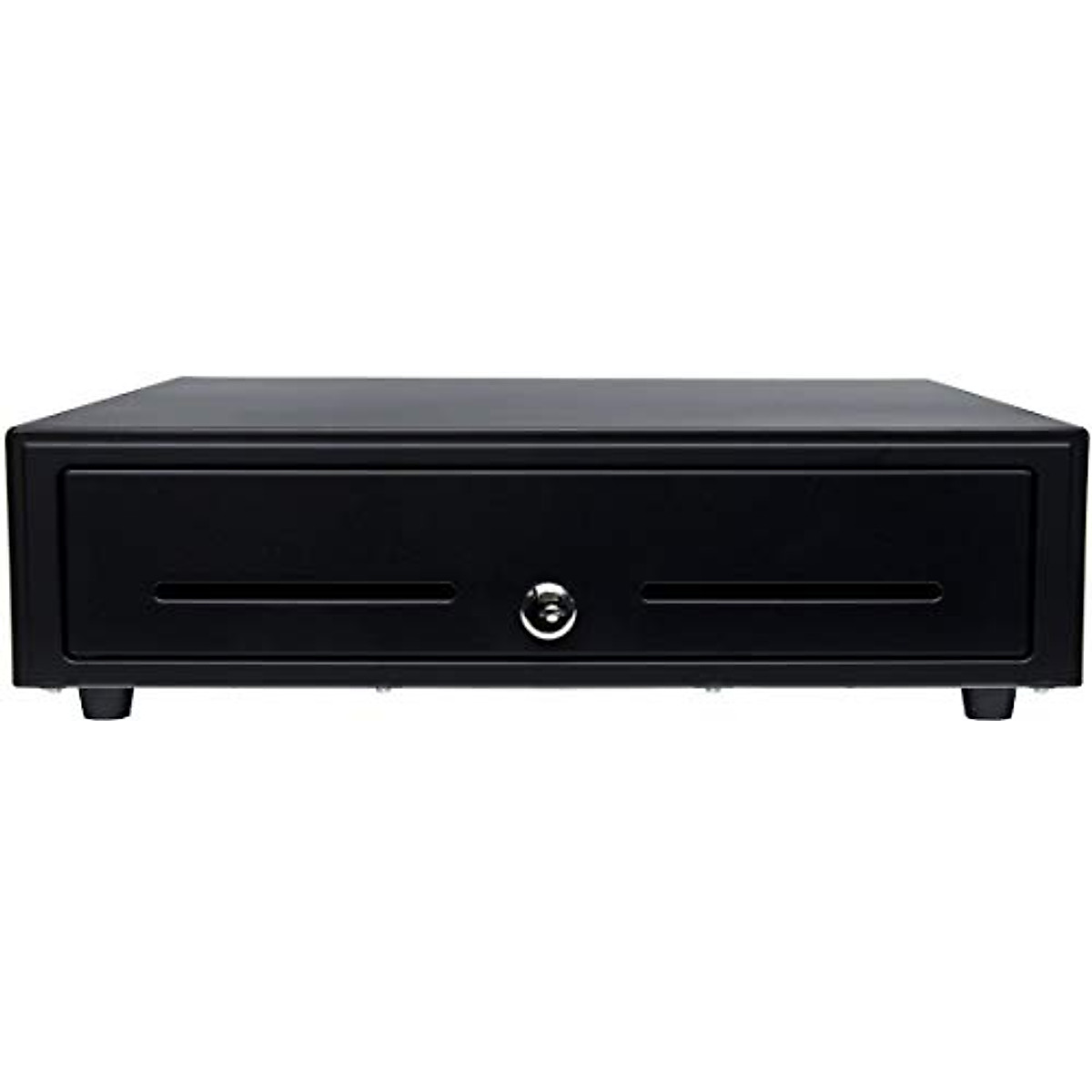 Star Micronics TSP143IIIU Bundle - USB Thermal Receipt Printer with 16" x 16" 5 Bill / 8 Coin Value Series Cash Drawer Featuring 2 Media Slots - Gray/Black