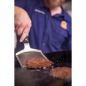 Certified Angus Beef The Smash - Big Smash Burger Spatula Heavy Duty Stainless Steel Burger Smasher Tool for Griddle Accessories, Kitchen Gadgets, and Grill Accessories
