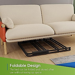 PayLessHere Metal Bed Frame Foldable Metal Platform Mattress Foundation with Support Up to 1000lbs Steel Slats Support Noise Free Heavy Duty Bed Frame Easy Assembly,Twin