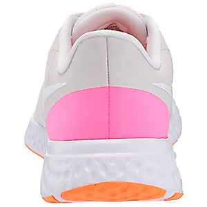 Nike Women's Revolution 5 Running Shoe, Platinum Tint/White-Pink Blast-Total Orange-Lemon Venom, 5.5 Regular US
