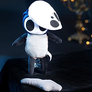 Game Hollow Knight Plush Toy, Cute Kawaii Cartoon Game Character Plush Doll, Soft Hollow Knight Plush Pillow, Great Gift for Kids and Game Fans(Quirrell)