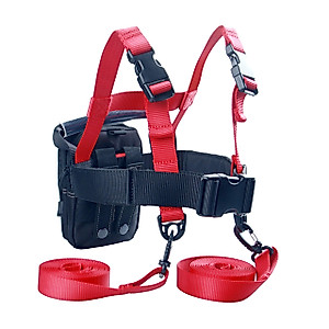 GSM Brands Ski Trainer Harness with Leash for Teaching Kids Skiing Safely