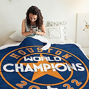 Houston Champions Blanket 2022-2023 Series , Ideal Gifts Blankets and Throws for World Fans