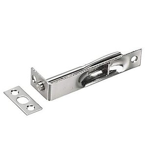 Richelieu Hardware - 655NBV - 4" x 3/4" Flush Bolt - Brushed Nickel Finish
