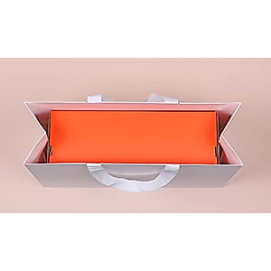 PAPERIST 10pcs 15.7x5.5x11.8 sturdy durable thick paper bag, cotton handles bag, perfect for gift bags, party bags, large gift bags