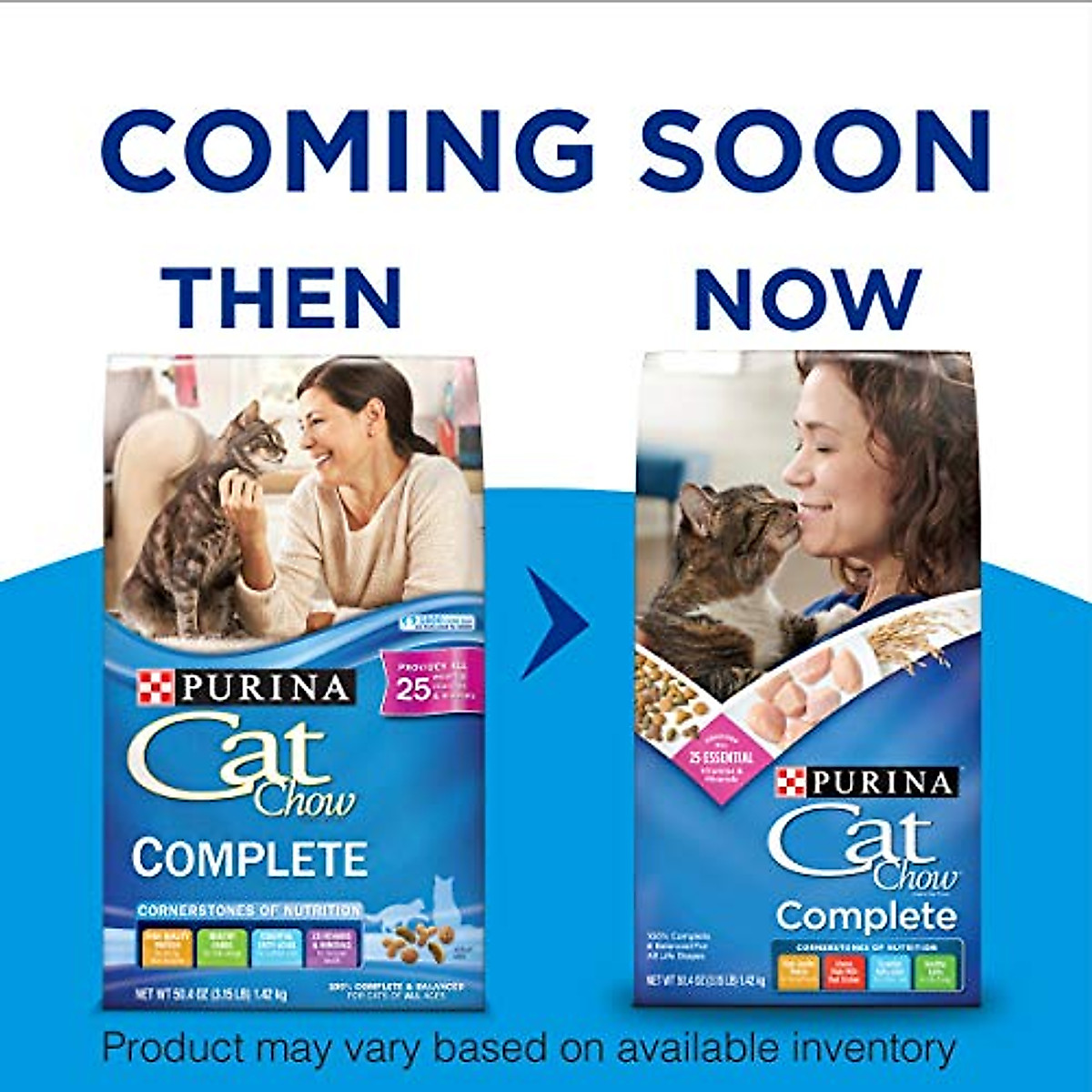 Purina Cat Chow High Protein Dry Cat Food, Complete - 22 lb. Bag