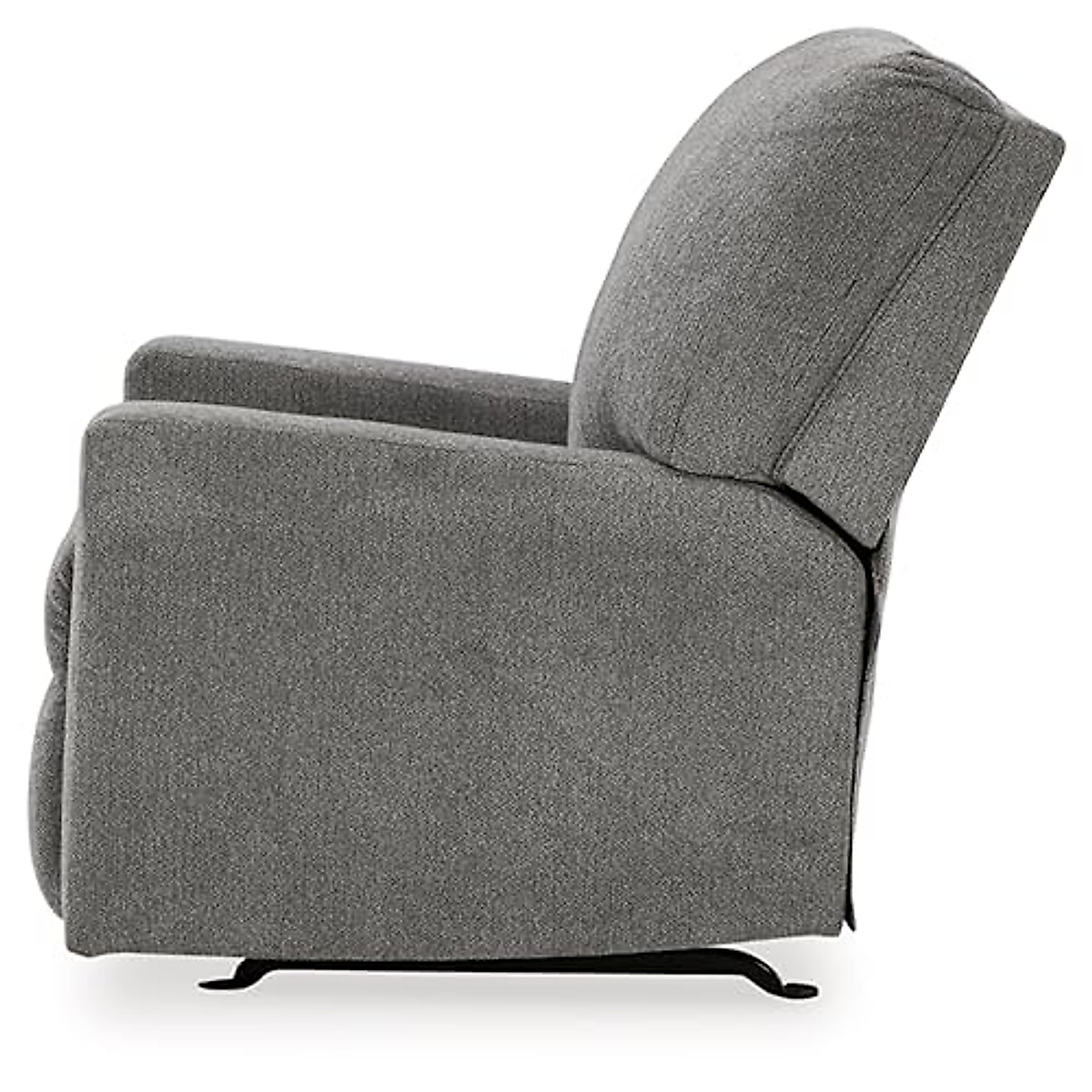 Signature Design by Ashley Deltona Casual Manual Rocker Recliner, Gray