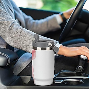 SYJTGDE Large Capacity Car Cup Lovely Pink Pig Fashionable Upgrade Car Cup Advanced And Beautiful Travel Cup