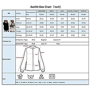 Acelitt Women Winter Zip Fuzzy Sherpa Sweatshirts Long Sleeve Fashion 2023 Oversized Fleece Casual Hoodies Jackets Pullover Sweaters Black Large