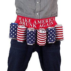 Novelty Beverage Holder Beer Belt (Drunk Again)