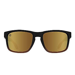 Blenders Eyewear Canyon – Polarized Sunglasses – Active Style, Durable Frame – 100% UV Protection – For Men – Gold Punch